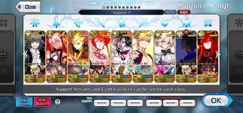 Rate My Support Setup Friend Code In Description R Fgo