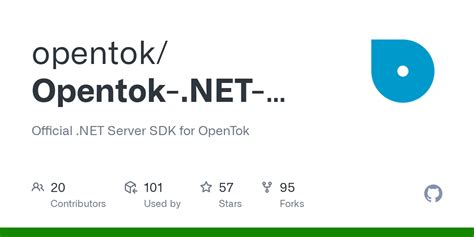 GitHub Opentok Opentok NET SDK Official NET Server SDK For OpenTok