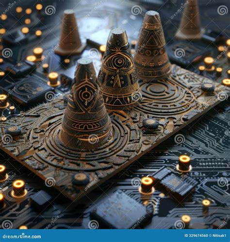 Ancient Data Temples Housing Sacred Warehouses And Lakes Where Data Priests Perform Rituals Of