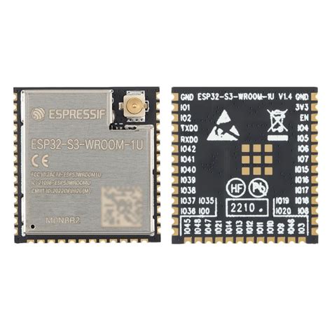 ESP32 S3 WROOM 1U N8 N8R2 N8R8 WiFi Ble 5 0 Flash 32 Bit Dual Core MCU Module ESP32 S3 ESP32IPEX