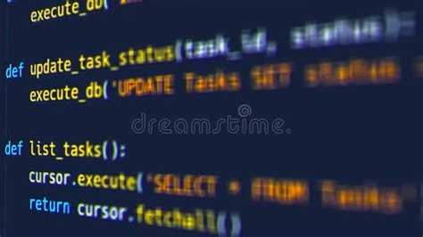 Scrolling Through Computer Code Stock Video Video Of Internet Monitor