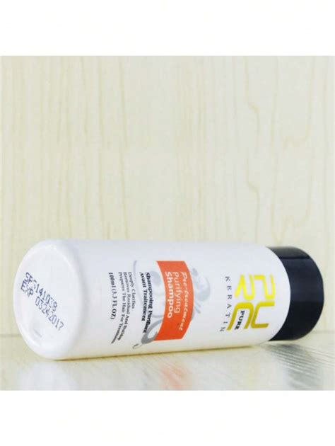 Purc Purc Softening Pre Wash Shampoo Paired With Brazilian Keratin Repair For Dry Frizzy Hair