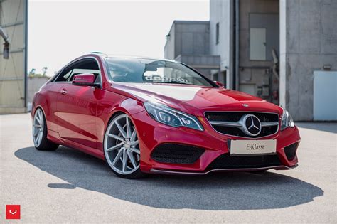 Custom Mercedes E Class Grabs Attention Due To Red Exterior Paint And