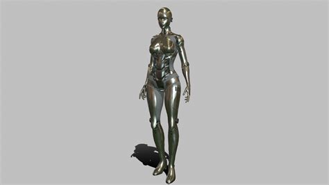 3d Android Girl Turbosquid 2148558