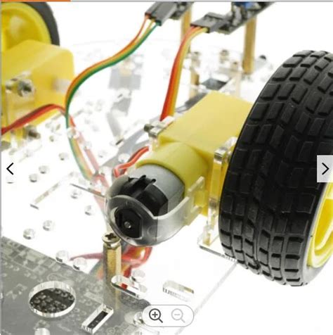 Programming Starter Kit Robot Chassis Educational Car With Hc Sr Tracing Obstacle DIY Robot