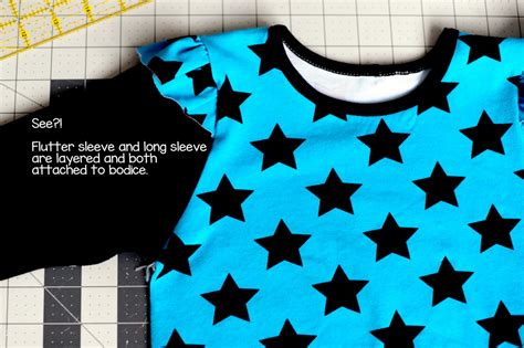 How To Make Flutter Sleeves Easily