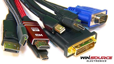 Detailed Analysis And Comparison Of Connector Types Of Displays WIN SOURCE BLOG