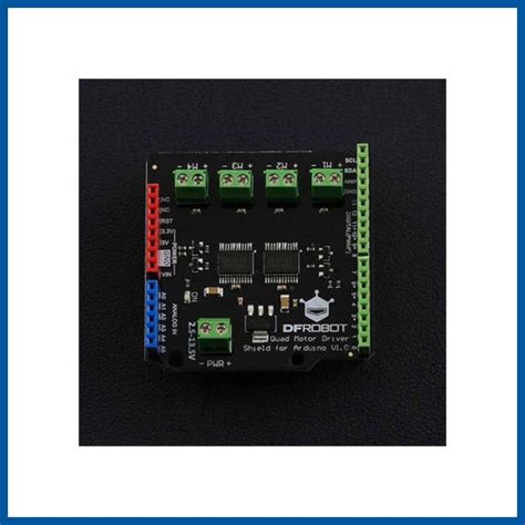 Dfrobot Quad Dc Motor Driver Shield Für Arduino