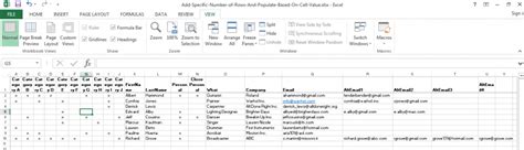 Vba Script To Insert New Rows Based On Data In Other Cells Then Cut