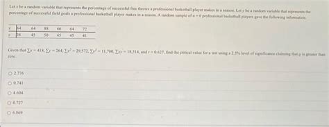 solved let x be a random varisble that represents the