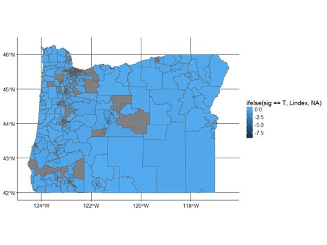 Geospatial Map Of Bivariate Spatial Correlation In R Bivariate Lisa