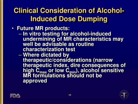 Ppt Clinical Relevance Of Alcohol Induced Dose Dumping Powerpoint