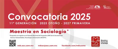 Maestría en Sociología UAM (2025-2027) – Tapuya: Latin American Science, Technology and Society