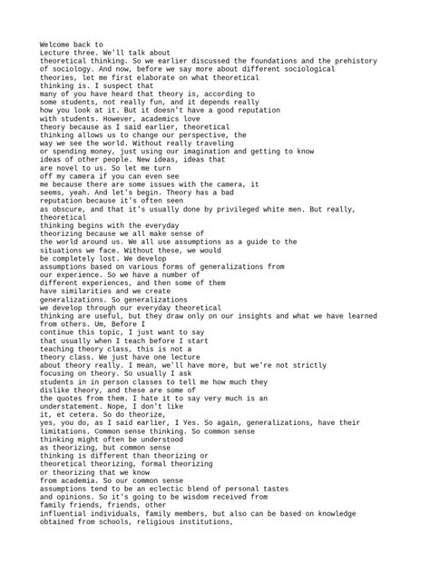 Lecture 3 Part 1 Transcript Pdf Theory Marxism