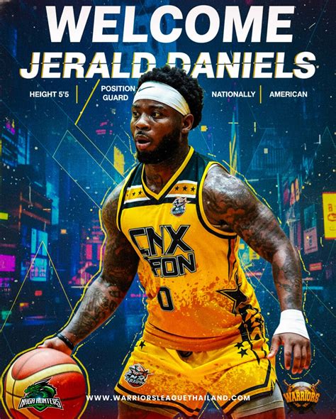 Warriors 🚨 Naga Hunters🇹🇭welcomes Jerald Daniels🐉 Warriors League