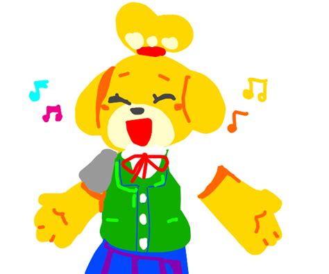 Isabelle Singing Drawception