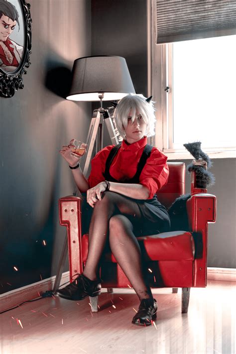 Self Malina The Sour Demon From Helltaker Cosplay By