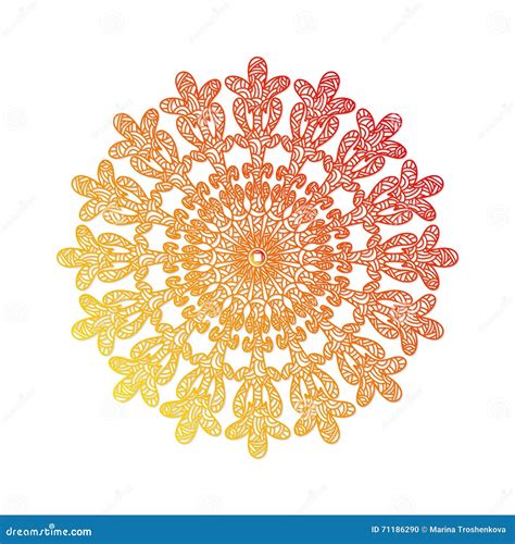 Sowflake With Abstract Doodle Pattern Christmas Collection Stock Sowflake With Abstract Doodle Pattern Christmas Collection Stock