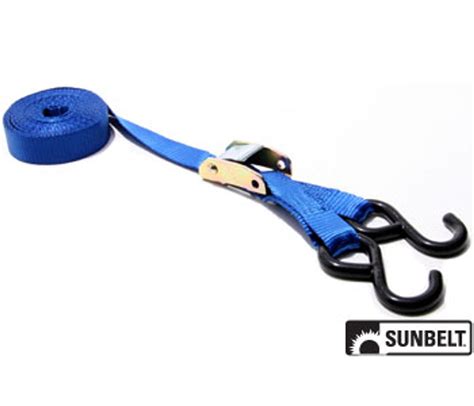15 X 1 Standard Cambuckle Blue Webbing Hooks