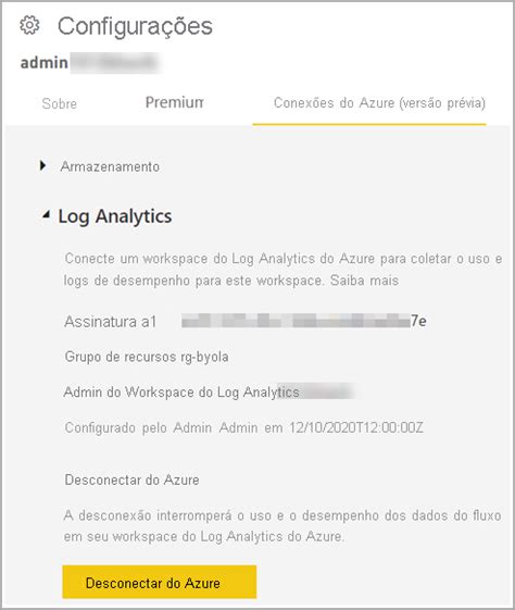 Como Configurar O Azure Log Analytics No Power BI Power BI Microsoft Learn