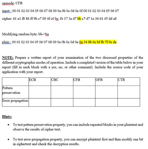 solved symmetric key cryptography provides several modes of