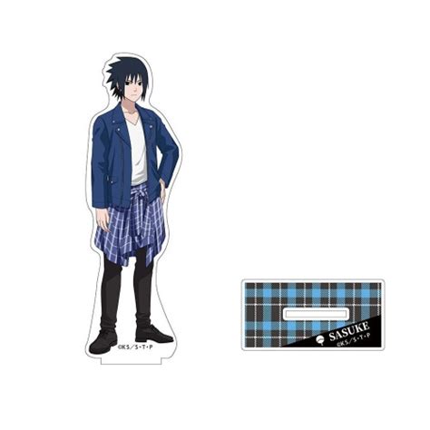 [입고 완료] 나루토 질풍전 팝업 스토어 한정 공식 아크릴 스탠드 사복 Ver 우치하 사스케 나루토 애니 공굿 공식 굿즈 도키도키굿즈