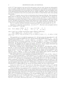 Solving Singular Generalized Eigenvalue Problems Part Ii Projection And Augmentation Deepai