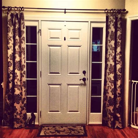 Curtain Rods For Door Sidelights At Jana Glenn Blog