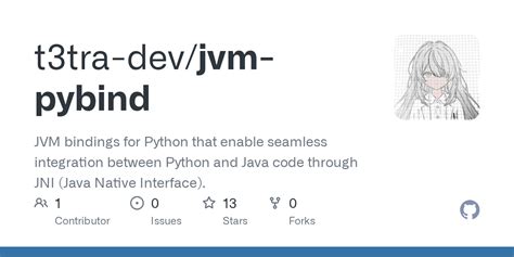 Github T3tra Devjvm Pybind Jvm Bindings For Python That Enable