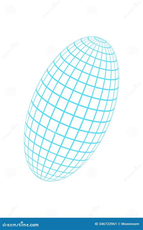 Wireframe Sphere Illustration Royalty Free Stock Image Cartoondealer