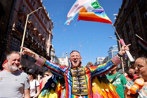 In Pictures Budapest Pride Draws Huge Crowds Defying Ban June 30