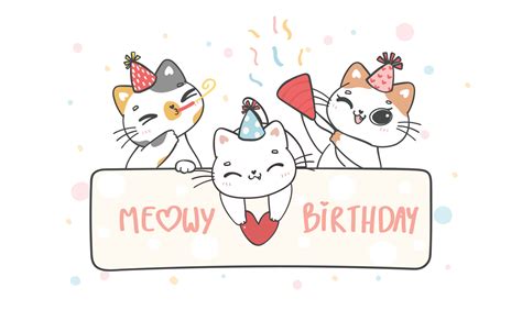 Three Happy Kittens