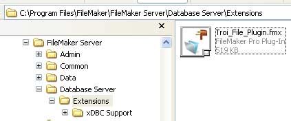 Troi Com Installing Troi Plug Ins As FileMaker Server Plug Ins