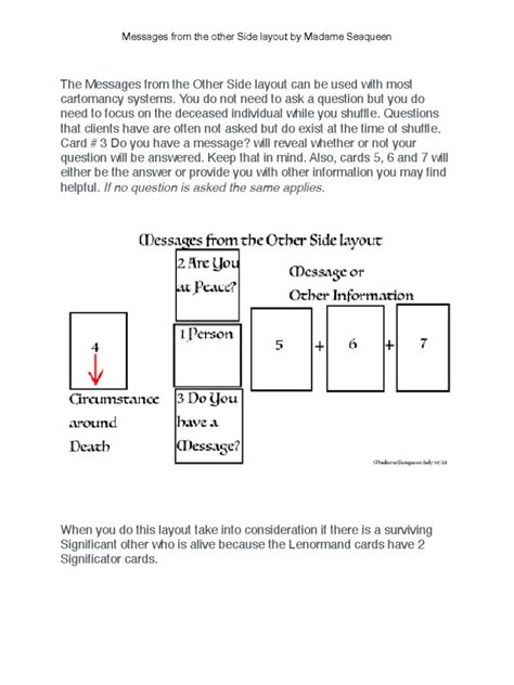 Messages From The Other Side Layout Pdf