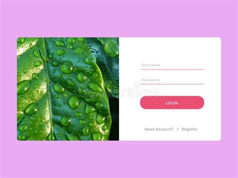 Login Form Modern Flat Ui Design Stock Illustrations 798 Login Form Modern Flat Ui Design