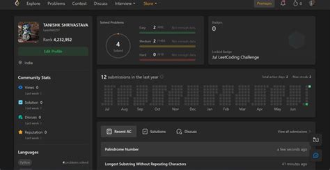 Tanishk Shrivastava On Linkedin 30daysofleetcode Problemsolving