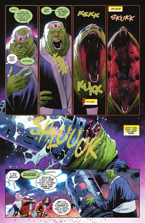 Comic Excerpt Do Not Hurl Shazam 5 Rdccomics