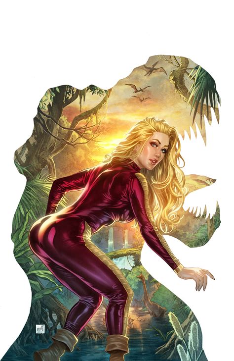 Mike Krome Barbarella Absurdres Highres 1girl Ass Background