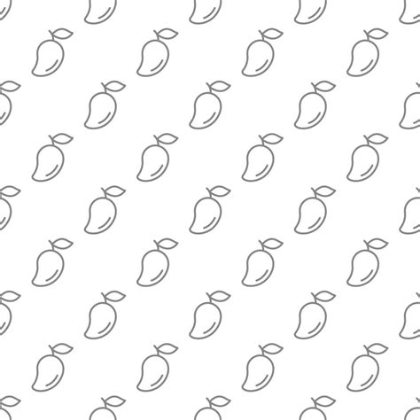 Mango Seamless Pattern Background 12857998 Vector Art At Vecteezy