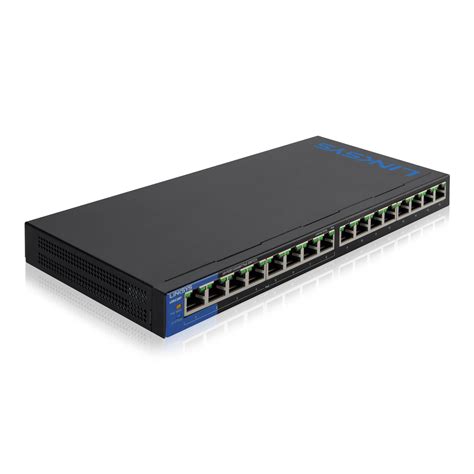 Linksys Lgs116p 16 Port Unmanaged Poe Switch Lgs116p Bandh Photo