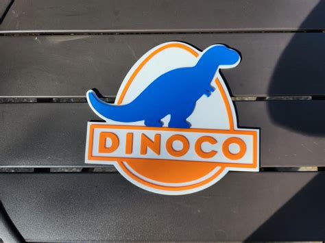 Dinoco Sign Cars Inspired 3d Printed Garage Decor Etsy