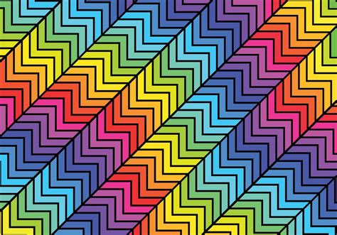 Chevron Line Multi Color Diagonal Composition Rainbow Color Chevron Geometric For Background