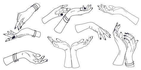 How To Draw Different Hand Poses
