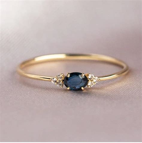 Gold Sapphire Ring Artofit