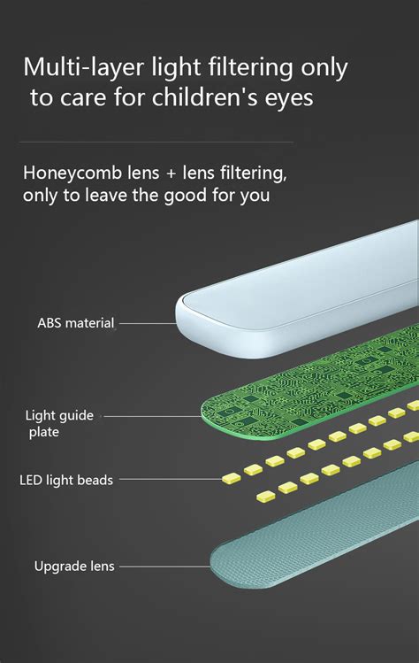 Badu Bg Led настолна лампа Безстепенно сензорно затъмняване Сгъваема