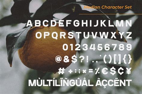 Median Modern Sans Serif On Behance