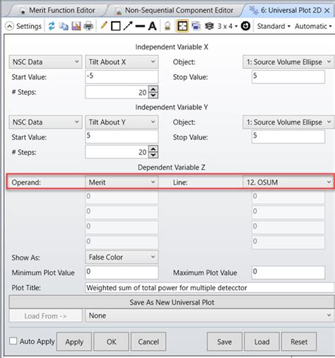 Multiple Detectors And Merit Function Zemax Community