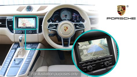 Porsche Macan Pcm 3 1 Genuine Retrofit Rear View Reversing Camera Kit