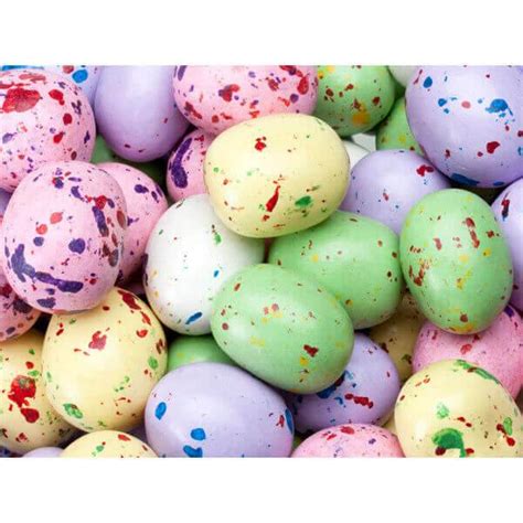 Jelly Belly Speckled Chocolate Malted Easter Eggs Candy 10lb Case