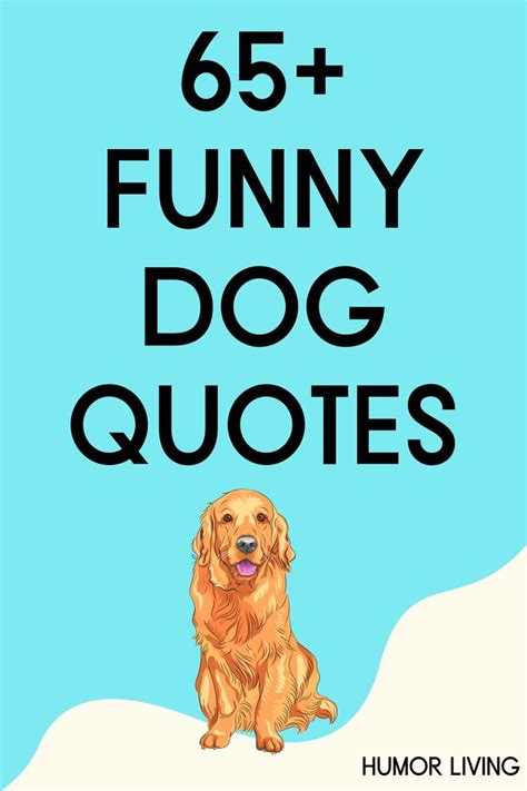 65 Funny Dog Quotes To Make You Bark With Laughter Dog Quotes Funny